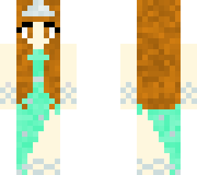 sea foam princess | Minecraft Skin