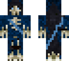 Blue Reaper | Minecraft Skin