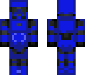 blue stormtrooper | Minecraft Skin