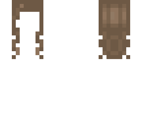 Curly brown hair | Minecraft Skin