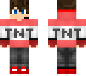 Eystreem on TNT suit | Minecraft Skin