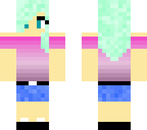Fade girl | Minecraft Skin