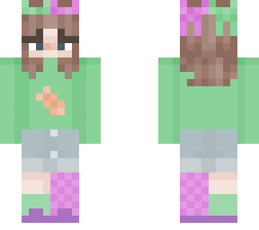 Fish Girl | Minecraft Skins