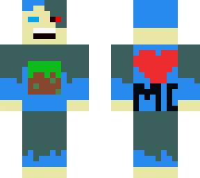 bionic youtuber | Minecraft Skins