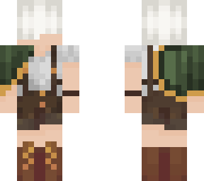 my medieval OC | Minecraft Skin