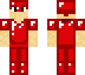 red gem armer | Minecraft Skin