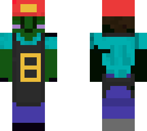 Alien infected steve | Minecraft Skin