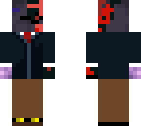 Bazuka with suit | Minecraft Skin