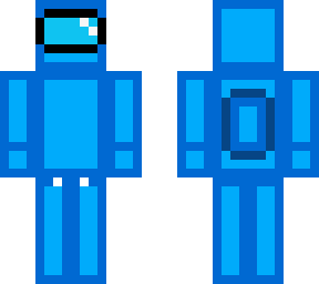 blue among us | Minecraft Skin