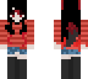 Chill werewolf girl | Minecraft Skin