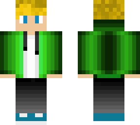 green/gray Fade | Minecraft Skin