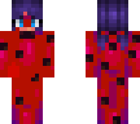 Lady Bug Minecraft Skins