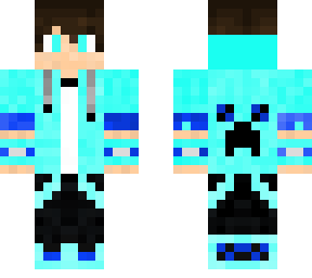 Light Blue Eystreem | Minecraft Skin