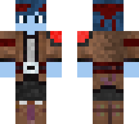My new skin reversed | Minecraft Skin
