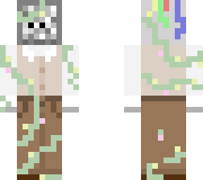 overgrown robot v2 | Minecraft Skin