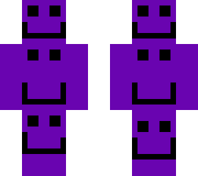 Purple Smile | Minecraft Skin