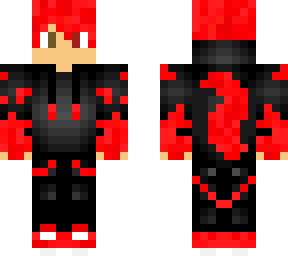 red wolf boy for christmas | Minecraft Skin