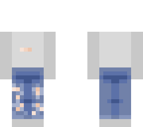 Ripped Jeans | Minecraft Skin