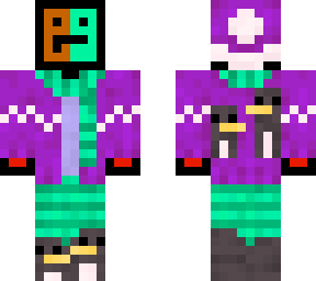 TapL MCC 19 Purple Penguins Skin | Minecraft Skin