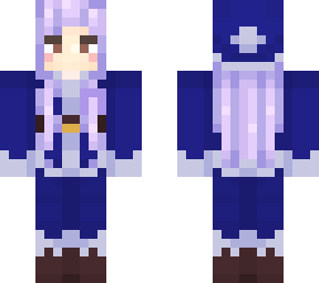 Vixella Sapphire Santas MCC | Minecraft Skin