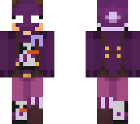 Wisp Purple Penguins MCC | Minecraft Skin