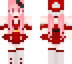 yuno gasai navidad skin anime | Minecraft Skins