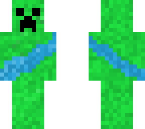 Charged creeper | Minecraft Skin