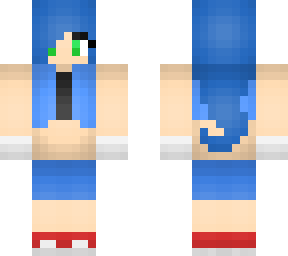 female sonic | Minecraft Skins