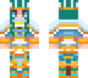 Girl scott from empires | Minecraft Skin