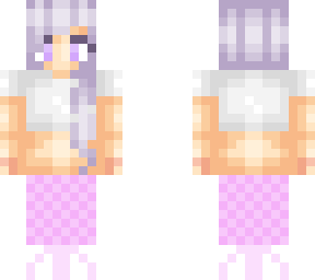 pink mermaid | Minecraft Skins