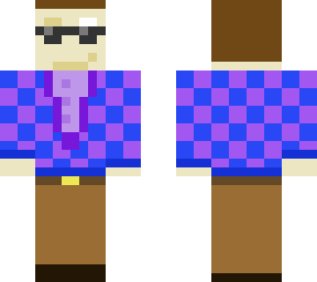 Jon Arbuckle (suit changing outer layer) (fixed) | Minecraft Skin