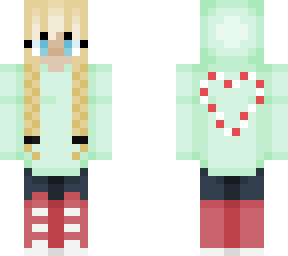 MoonlightDiamond1's Candy Cane Skin | Minecraft Skin