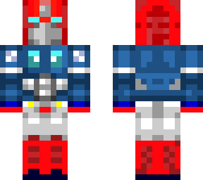 Optimus Prime Minecraft Skins