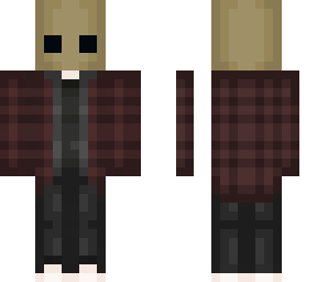 Paper bag head | Minecraft Skin