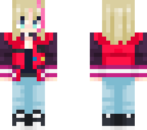 Kawai Rika Minecraft Skins
