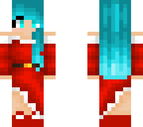 Santa Girl | Minecraft Skin