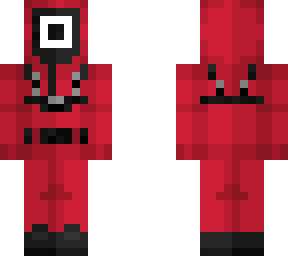 Squid game guard | Minecraft Skin