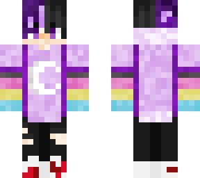 The purple crescent pt1 | Minecraft Skin