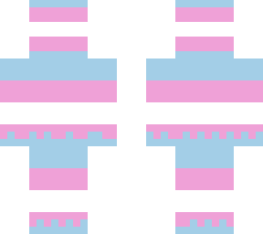 Transgender Flag | Minecraft Skin