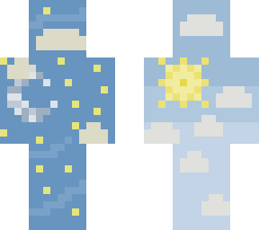 Day and night~ | Minecraft Skin