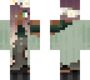 Female Druid | Minecraft Skin