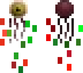 festive demon eye | Minecraft Skin