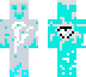 ice creeper | Minecraft Skin