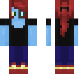 Mecha Undyne | Minecraft Skin