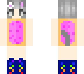 nyan cat girl | Minecraft Skin