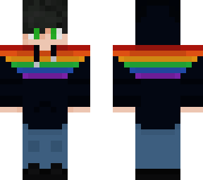 Rainbow Boy | Minecraft Skin