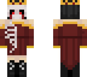 Skeleton queen | Minecraft Skin