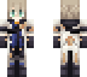 Genshin Albedo Skin Minecraft Minecraft Skins