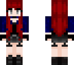Chica De Cabello Rojo Minecraft Skins