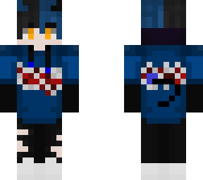 Blue Demon | Minecraft Skin